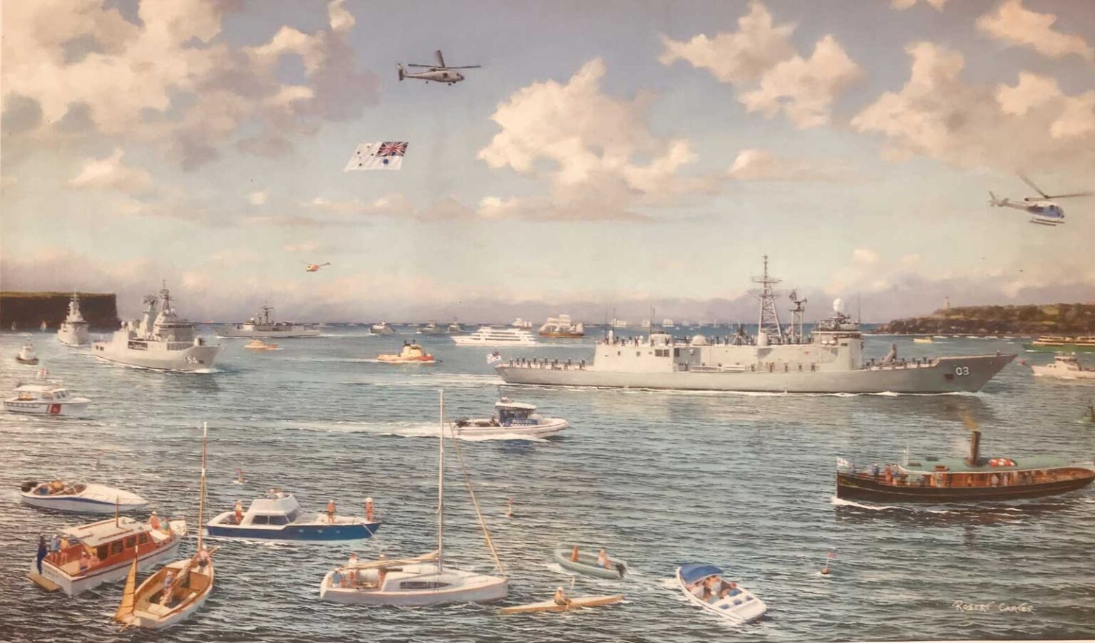 The Royal Australian Navy Centenary 2013 Fleet Review - Naval ...