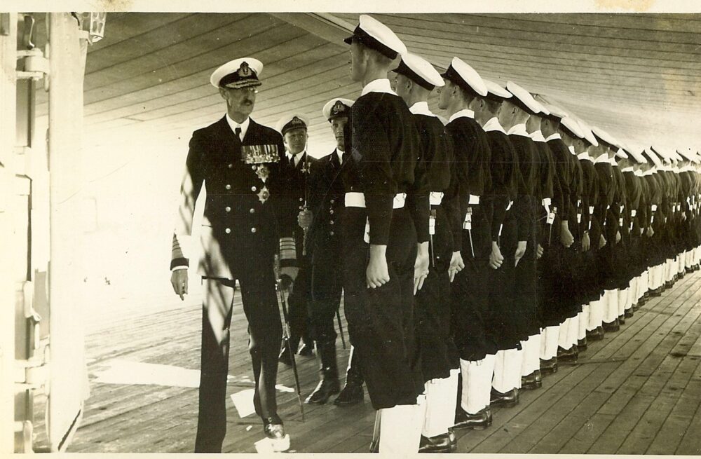 HMS Devonshire and King Haakon VII - Naval Historical Society of Australia