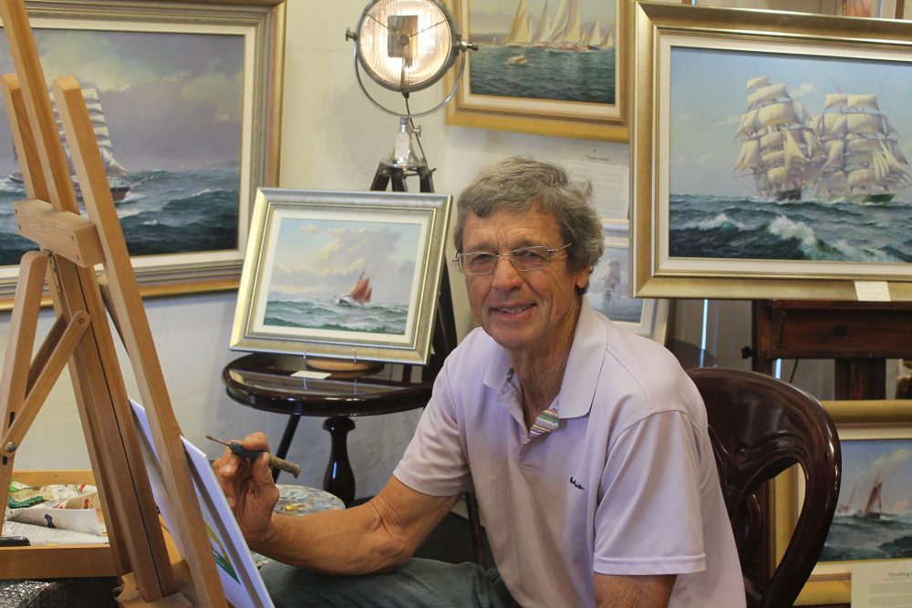 Meet the Artist: Ian Hansen - Naval Historical Society of Australia