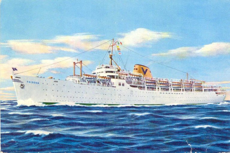 4 MV Fairsea - from company postcard - Naval Historical Society of ...