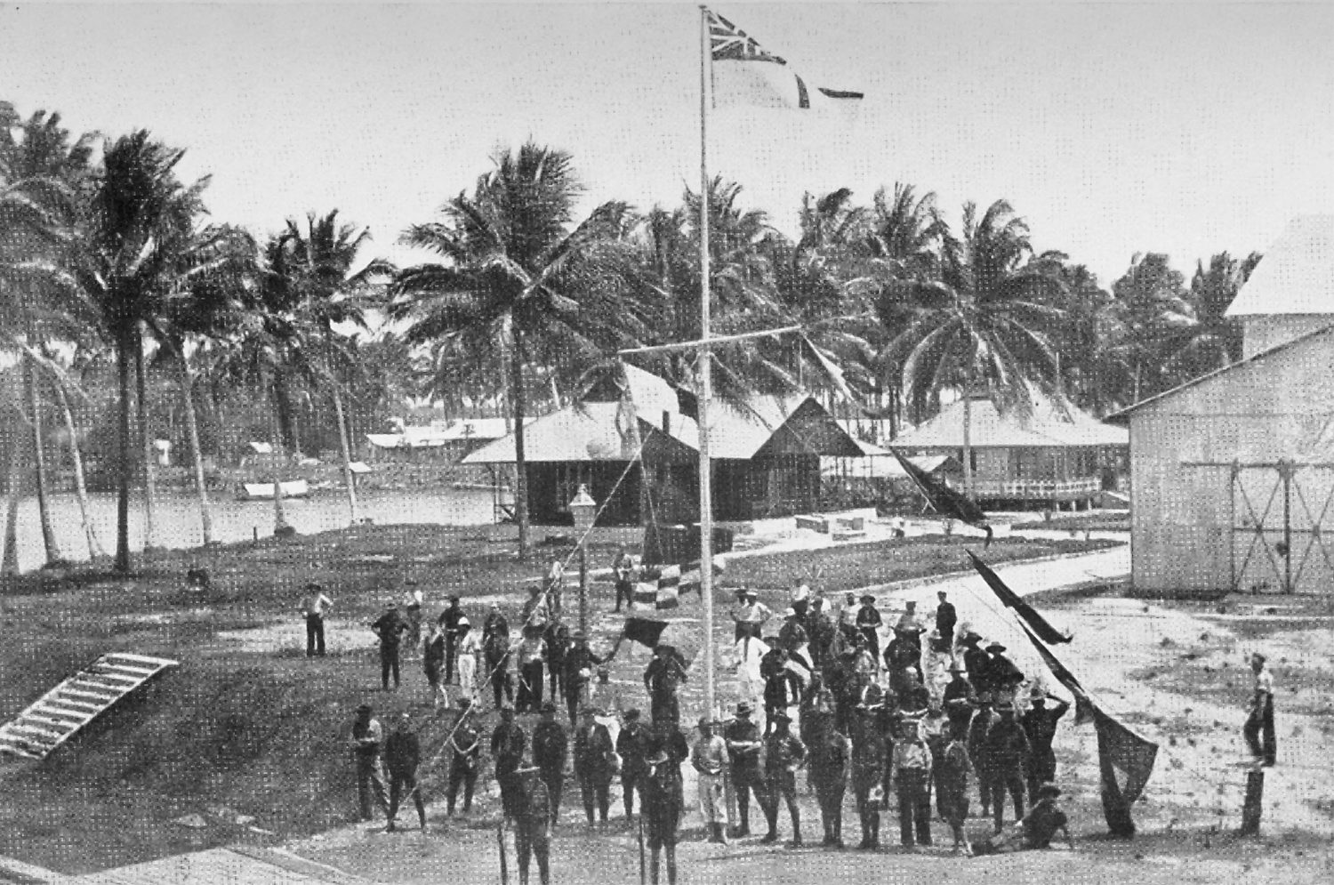 Raising the Flag in New Guinea - Naval Historical Society of Australia