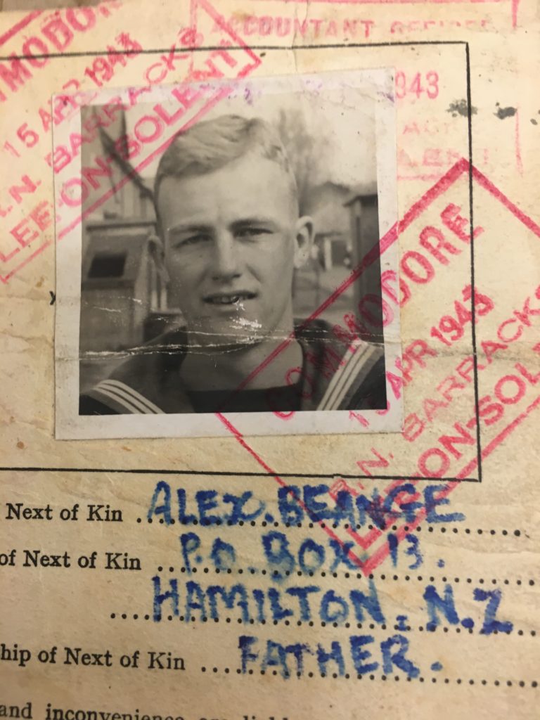 Commander Guy Alexander Beange DSC RAN - Naval Historical Society of ...