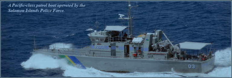 Operation Solania: Regional Security in the South West Pacific - Naval ...