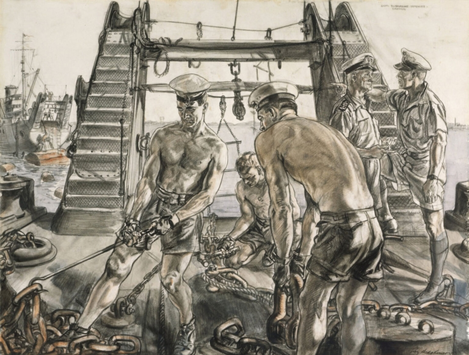 Anti-submarine defences, Darwin - Naval Historical Society of Australia