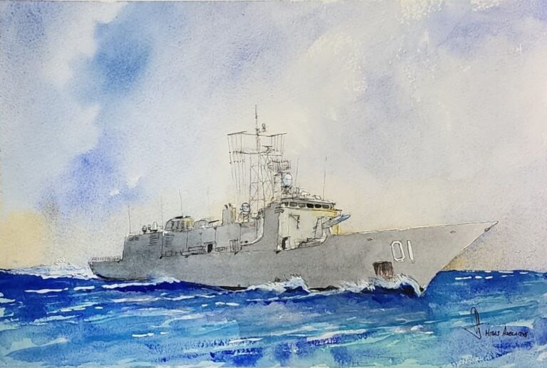 HMAS Adelaide (ll) Guided Missile Frigate (FFG) - Naval Historical ...