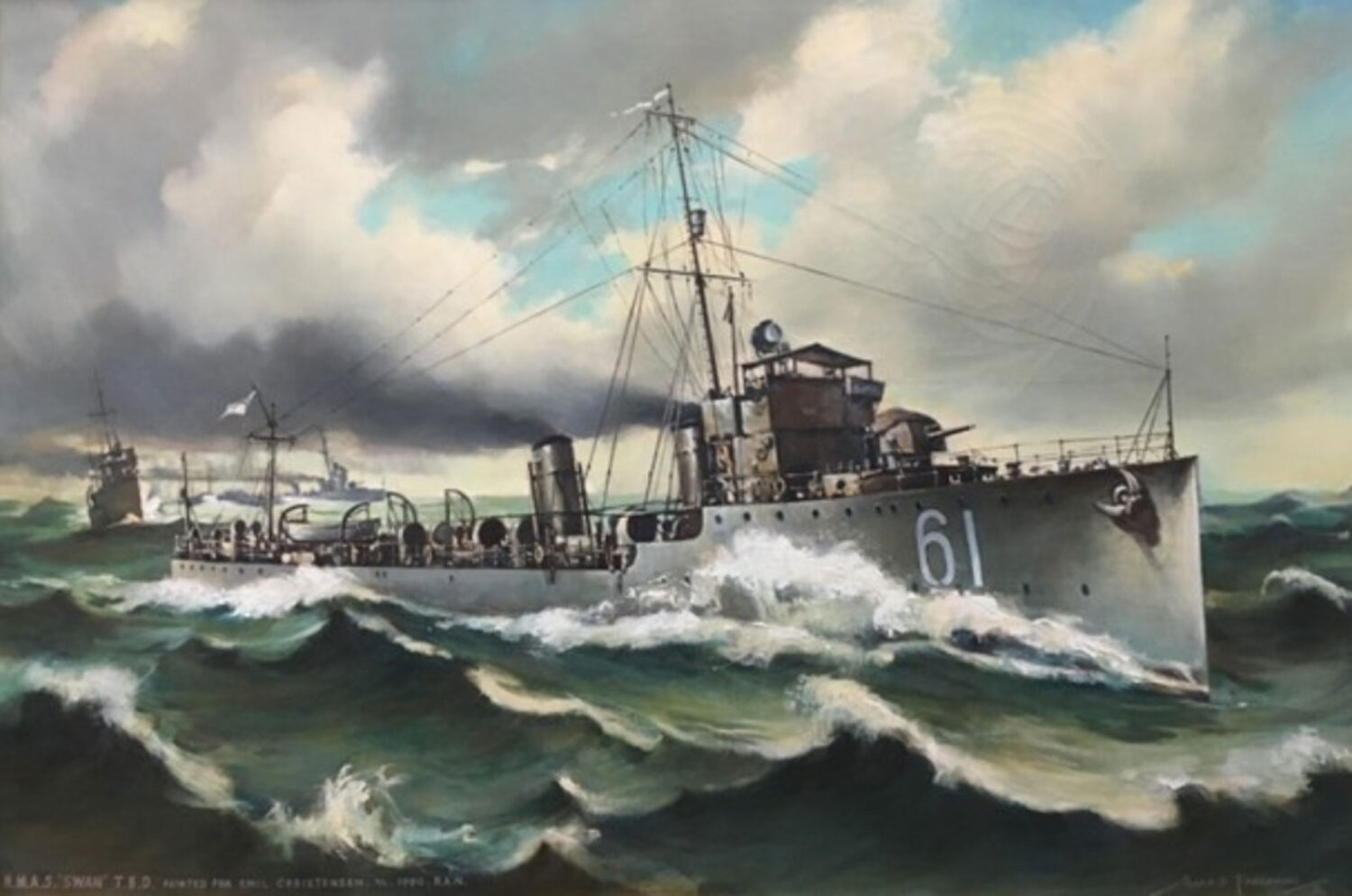HMAS Swan in the Mediterranean - Naval Historical Society of Australia