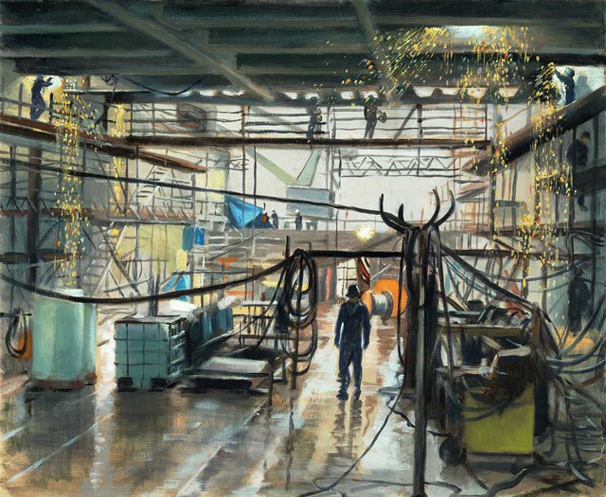 Inside LHD2 HMAS Adelaide P Churcher cropped - Naval Historical Society ...