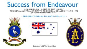 MOBIs & Nirimba - Success from Endeavour, Rev 2 - Naval Historical ...