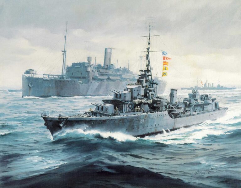 HMAS Arunta HMAS Westralia with US Navy Light Cruser - Naval Historical ...