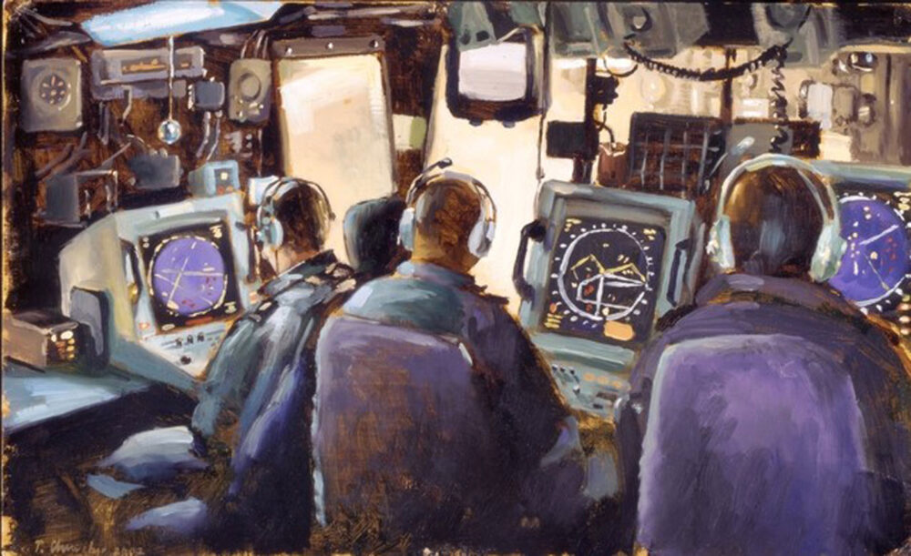 Operations room, HMAS Kanimbla - Naval Historical Society of Australia
