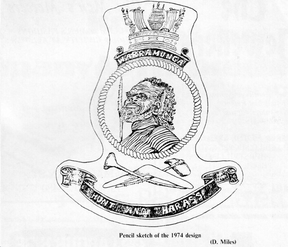 Warramunga's Badge - Naval Historical Society of Australia