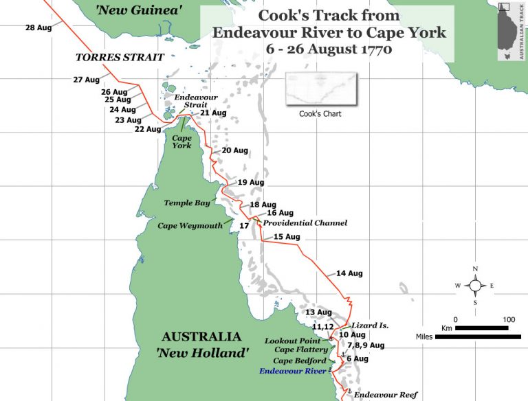 Mary Bryant’s Open Boat Voyage from Sydney to Timor in 1791 ...